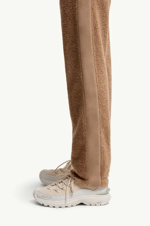 Moncler Teddy Track Pants - Beige