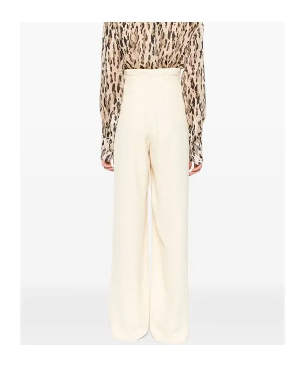 Dries Van Noten Belted Wide-leg Trousers