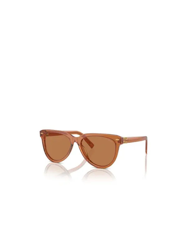Miu Miu Oval Frame Sunglasses