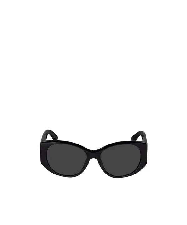 Balenciaga Nano Round-frame Sunglasses - Black