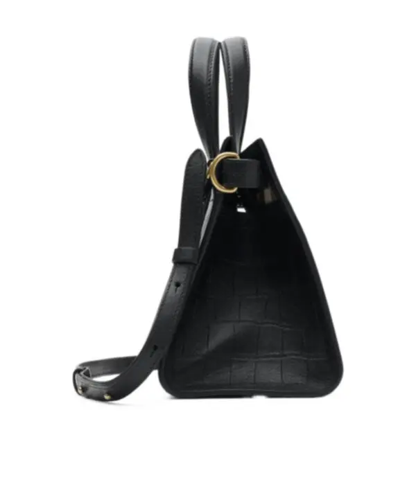 Burberry Mini Cotswolds Embossed Tote Bag