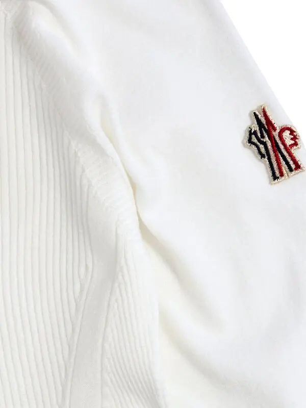 Moncler Ribbed Crewneck Knitted Jumper