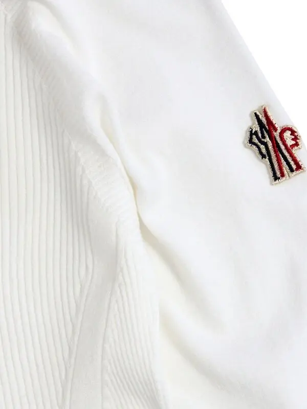 Moncler Ribbed Crewneck Knitted Jumper