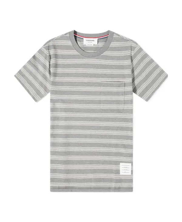 Thom Browne Striped Cotton-jersey T-shirt