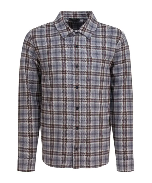Vince Plaid Button-up Shirt