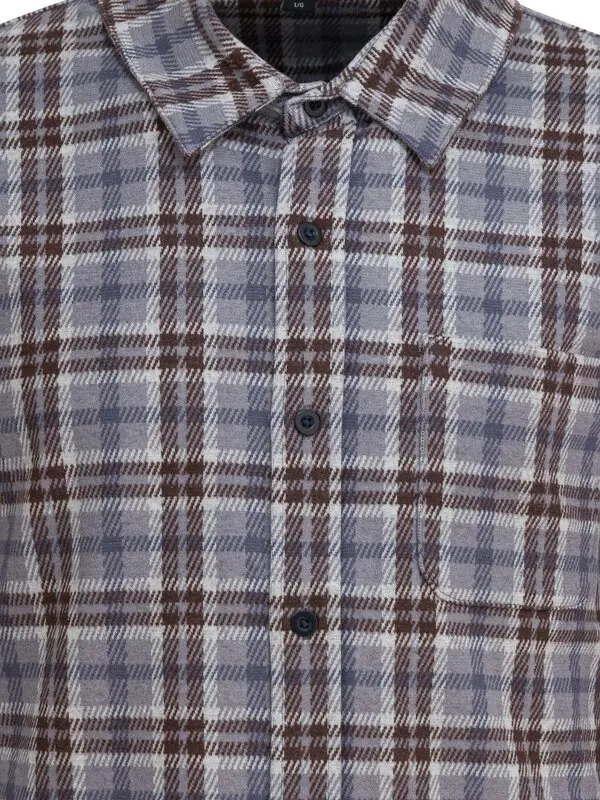 Vince Plaid Button-up Shirt