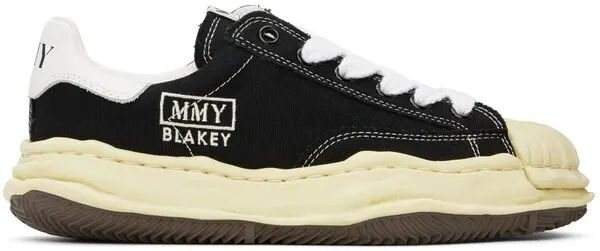 Mihara Yasuhiro Blakey" Lace-up Sneakers - Black