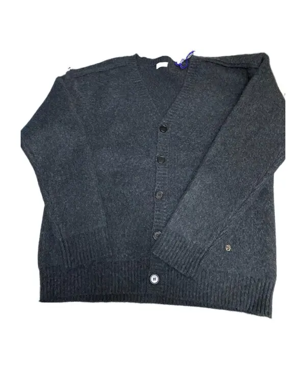 Burberry Long-sleeved Knitted Cardigan - Black