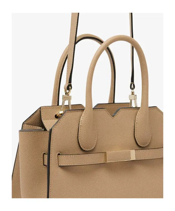 VALEXTRA Milano Mini Top Handle Bag - Brown