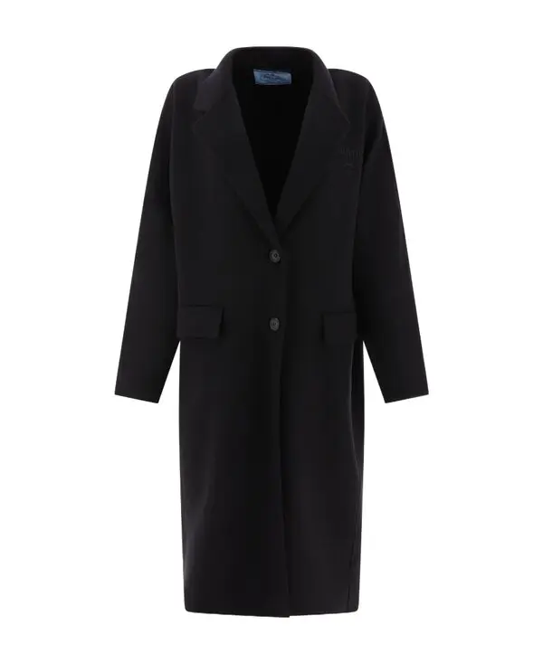 Prada Single-breasted Long Coat - No