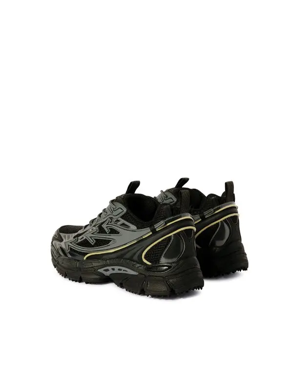 Off-White Be Right Back" Lace-up Sneakers - Black