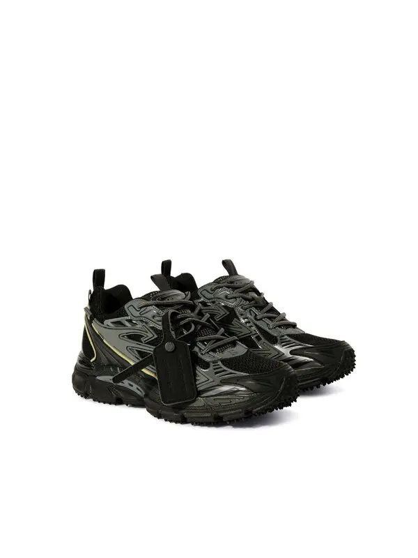 Off-White Be Right Back" Lace-up Sneakers - Black