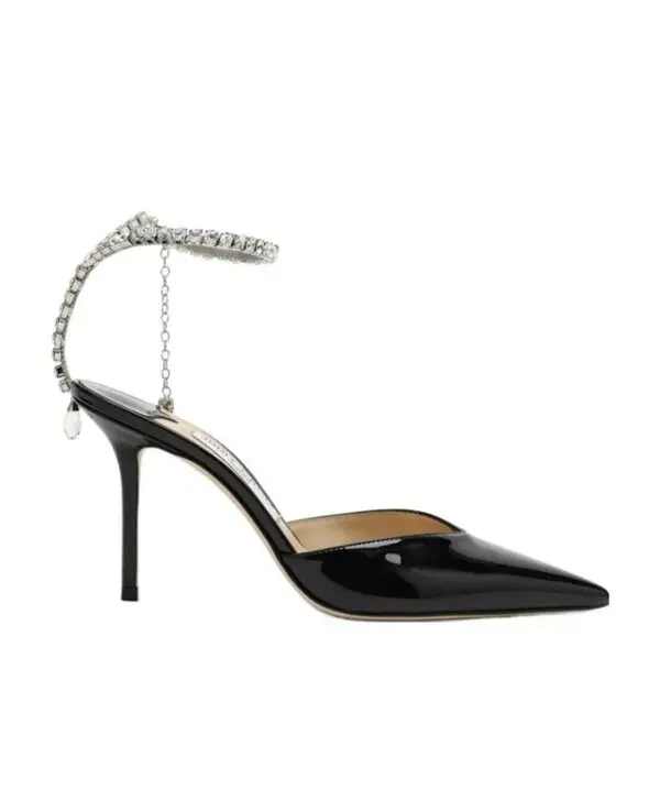 JIMMY CHOO Embellished Stiletto Pointed Toe Pumps