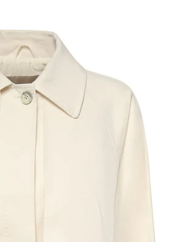 Herno Belted Trench Coat - Ivory