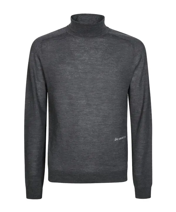 J.W.ANDERSON Logo Intarsia Turtleneck Jumper