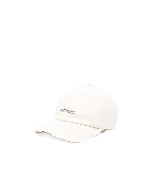 Jacquemus La Casquette Artichaut Baseball Cap - White
