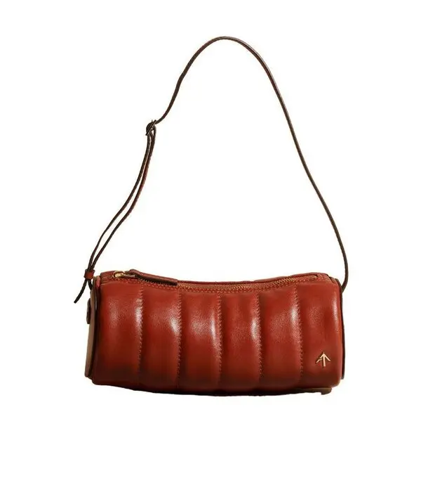 Manu Atelier Logo Shoulder Bag