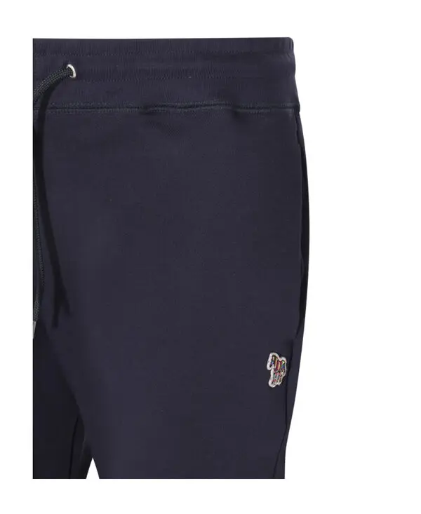 Paul Smith Zebra Patch Drawstring Jogging Pants - Black