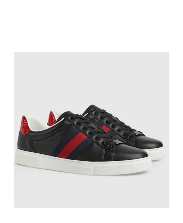 Gucci Ace Web Low-top Sneakers