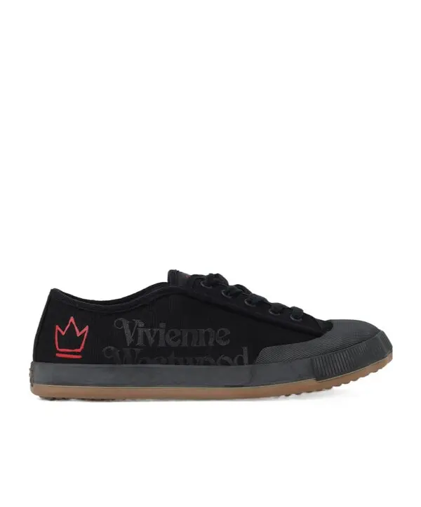 VIVIENNE WESTWOOD Animal Gym Lace-up Sneakers - Black