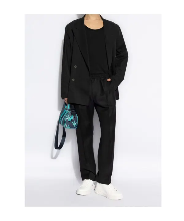 Dries Van Noten Double-breasted Tailored Blazer - Black