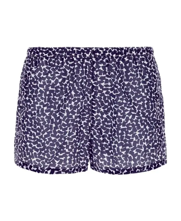 Prada Abstract Print Swimming Shorts - Blue