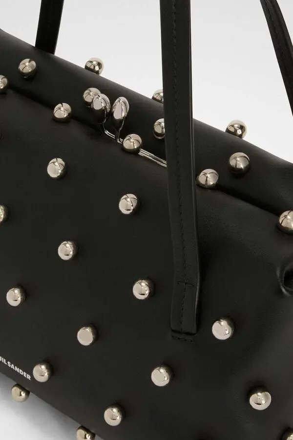 JIL SANDER Small Goji Pillow Studded Tote Bag