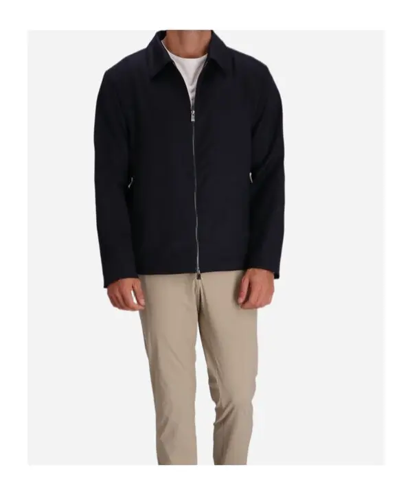 Hugo Boss Virgin Wool Jacket - Black