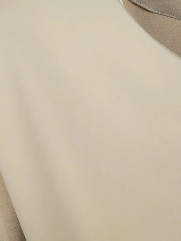 P.a.r.o.s.h Tie-waist Blouse - Nude