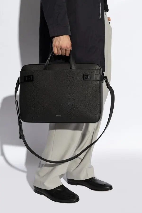 FERRAGAMO Logo Detailed Briefcase