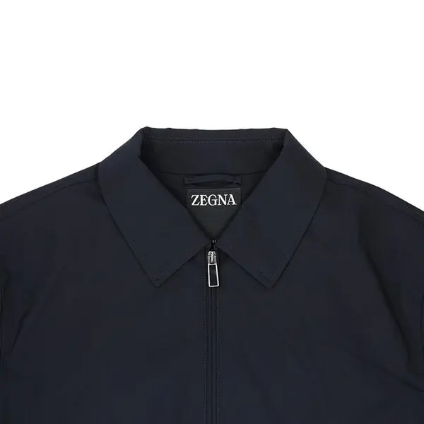 Zegna Zip-up Long-sleeved Jacket
