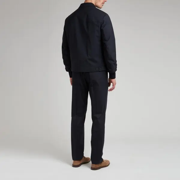 Zegna Zip-up Long-sleeved Jacket