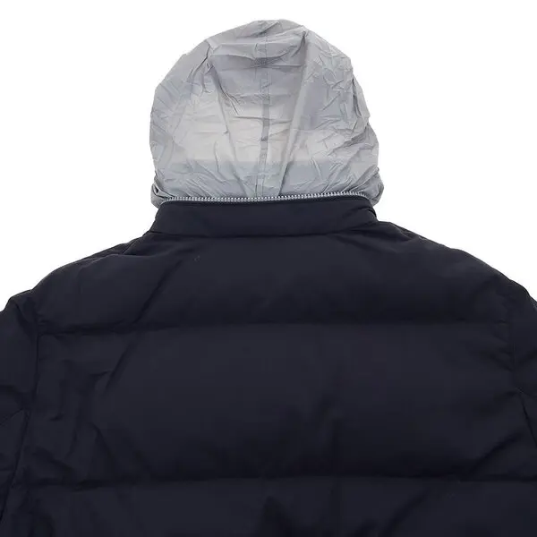 Brunello Cucinelli Stand Collar Zip-up Cotton Jacket With Logo Detail