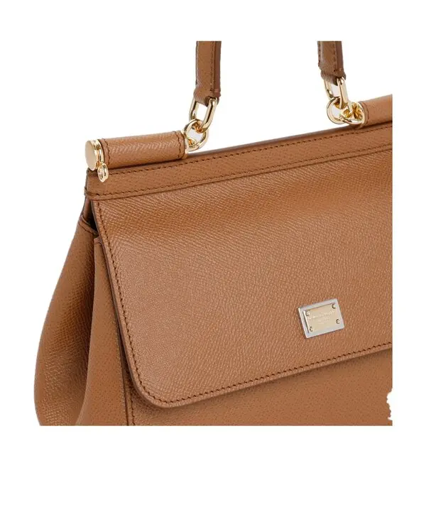 Dolce & Gabbana Sicily Handbag - Brown