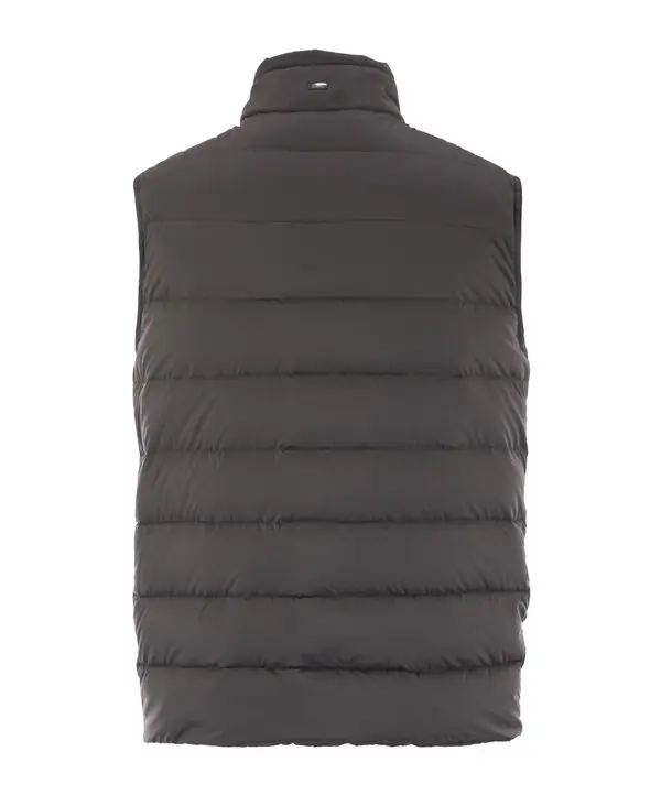 Herno Quilted Vest - Black