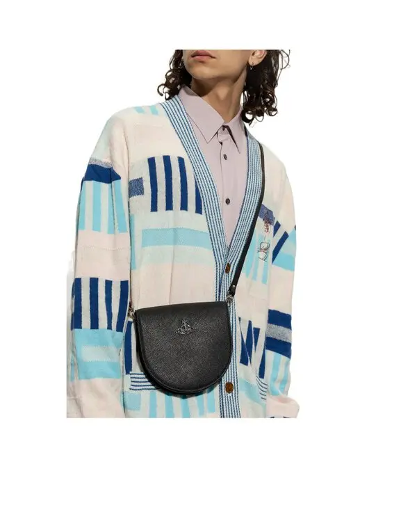 VIVIENNE WESTWOOD Sarah Leather Crossbody Bag