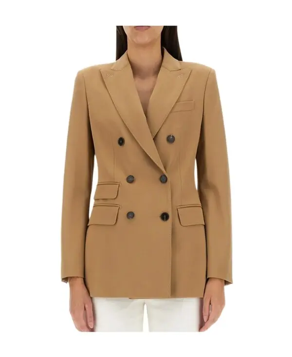 Max Mara Double-breasted Wool Blazer