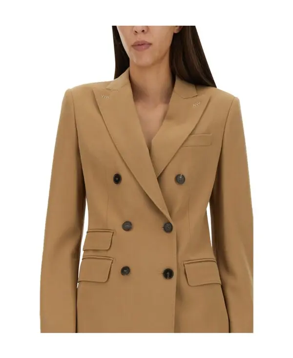 Max Mara Double-breasted Wool Blazer