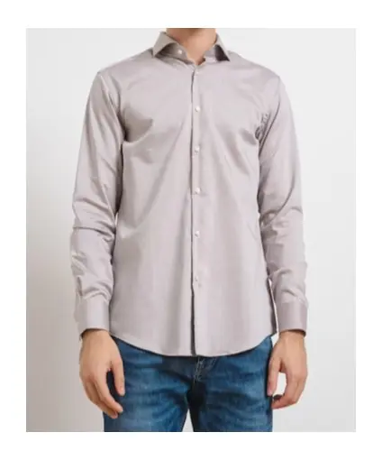 Hugo Boss Long-sleeved Shirt - Gray