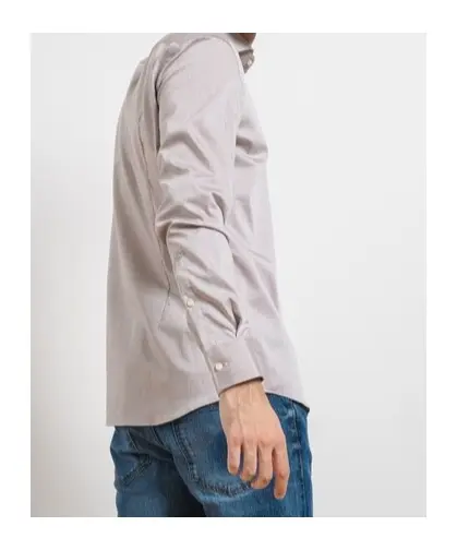 Hugo Boss Long-sleeved Shirt - Gray
