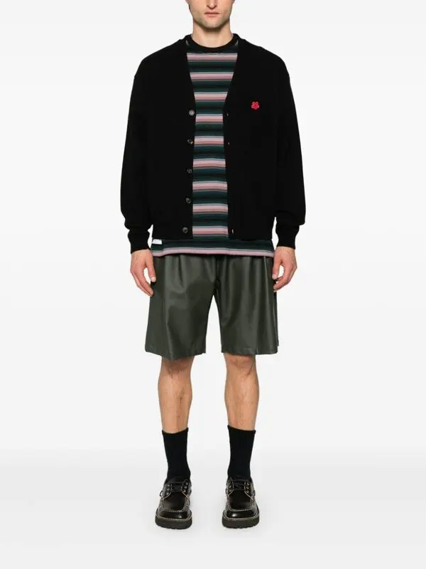 Kenzo Boke Flower Embroidered Cardigan