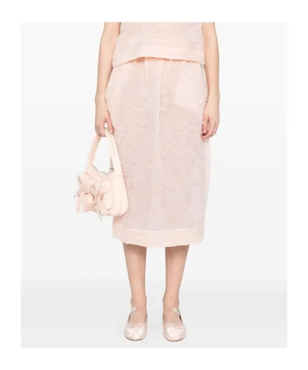 Simone Rocha Ruffle Waist Skirt