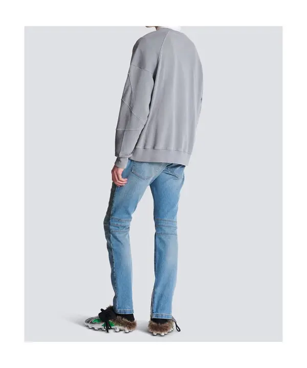 Balmain Embroidered Medaille Sweatshirt