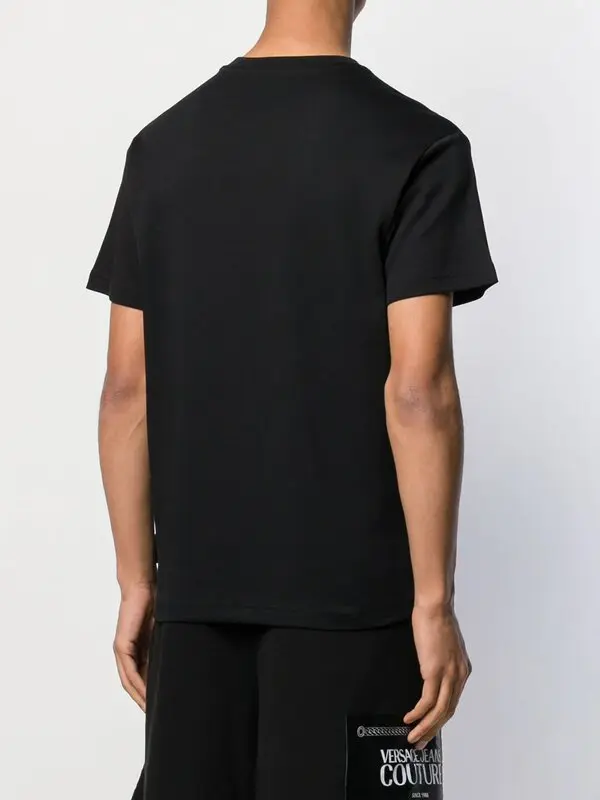 Versace Logo T-shirt With Round Neck