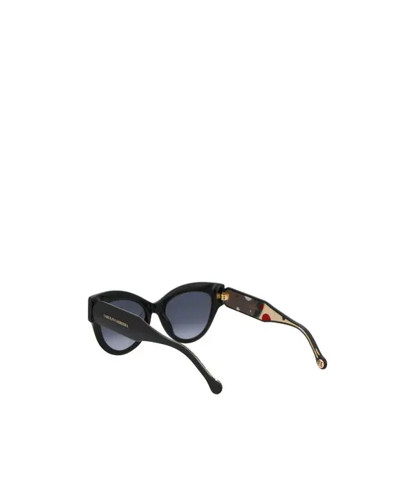 Carolina Herrera Cat Eye Frame Sunglasses - Black