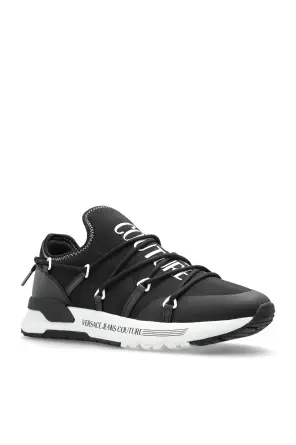 Versace Lace-up Logo Sneakers