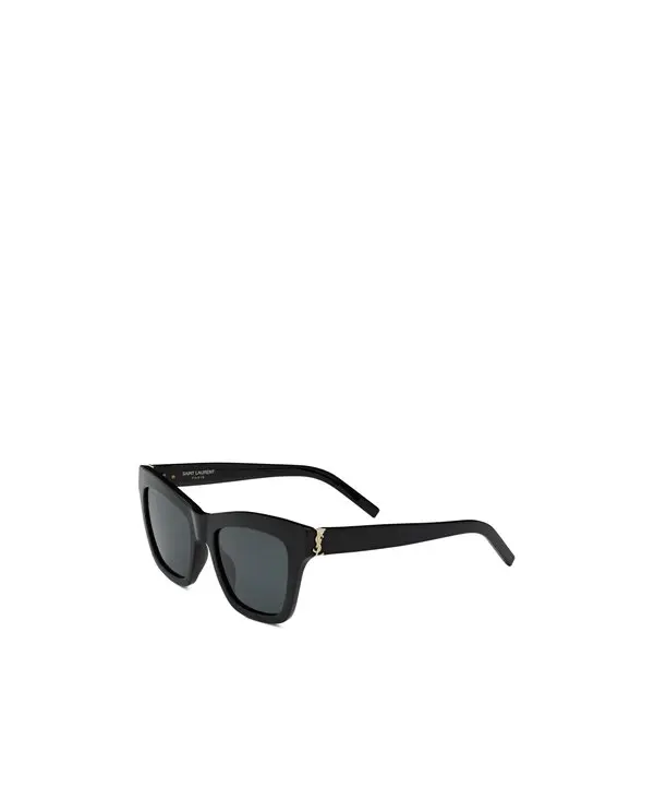 Saint Laurent Square Frame Sunglasses - Black