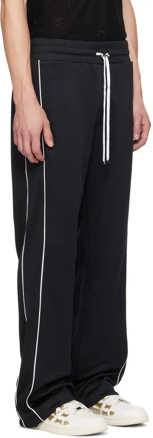Amiri Contrast-trim Drawstring Track Pants