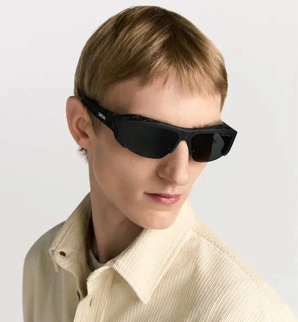 Dior Nylon Macrocannage D-frame Sunglasses