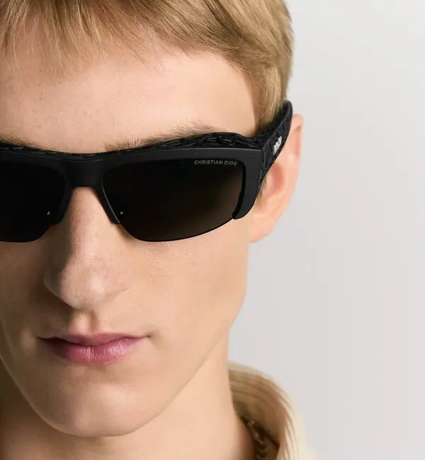 Dior Nylon Macrocannage D-frame Sunglasses
